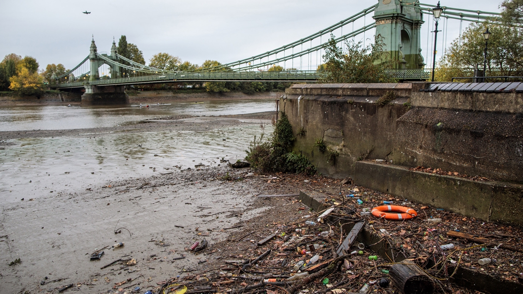 British river pollution being caused by pre-Victorian sewage practices