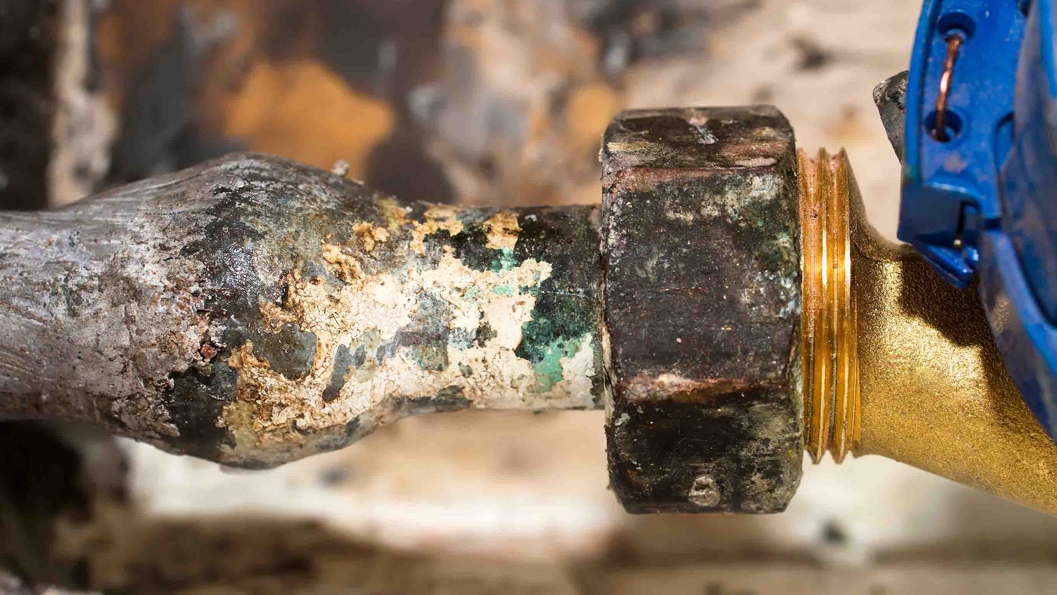 How to repair a water supply pipe shared with a neighbour